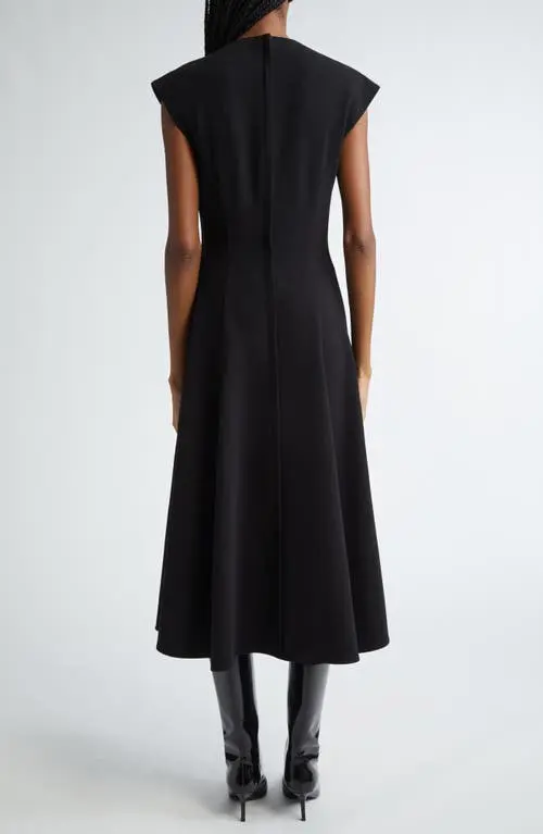 Proenza Schouler Georgia Cap Sleeve Midi Dress