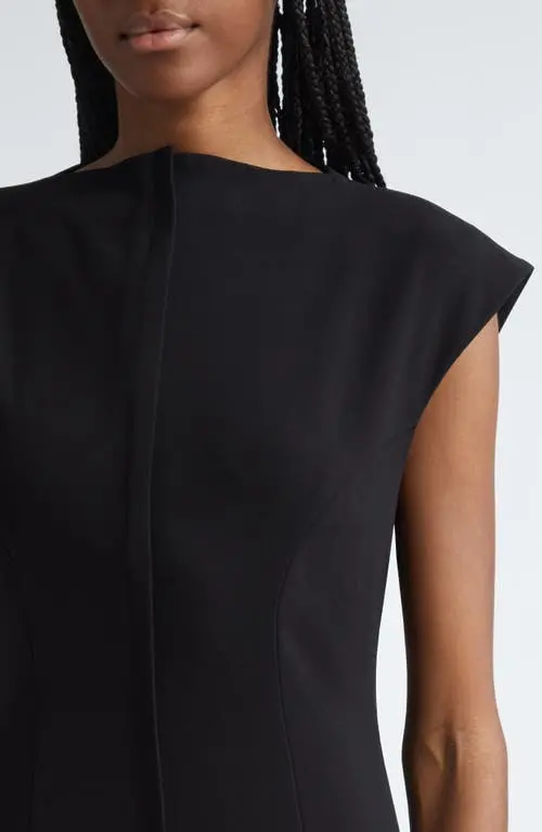 Proenza Schouler Georgia Cap Sleeve Midi Dress