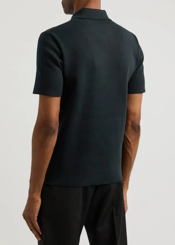 Valentino Garavani Logo Cotton-blend Polo Shirt
