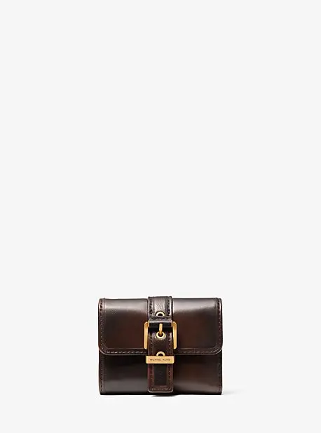 【新品】マイケル・コース 財布 三つ折り財布 MICHAEL KORS コルビー レザー スモール トライフォールド ウォレット ミニ財布 32T4GBAD5L OPTIC ORANGE (オレンジ系) ブティック レディース COLBY SM TRIFOLD WALLET LEATHER Colby Small Leather Tri-Fold Wallet in BLACK - Sale | Michael Kors
