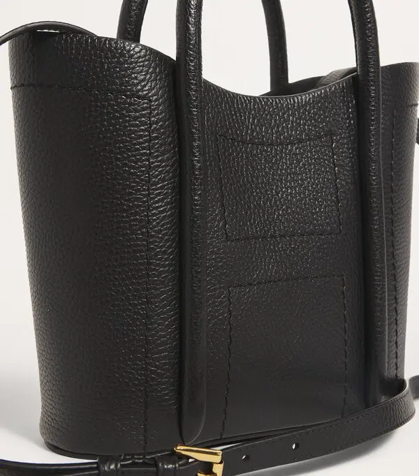 Harrods Grab Leather Rope Tote Bag