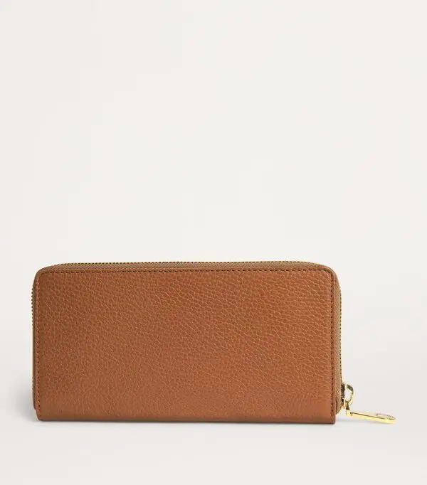 Harrods Pebbled Leather Wallet