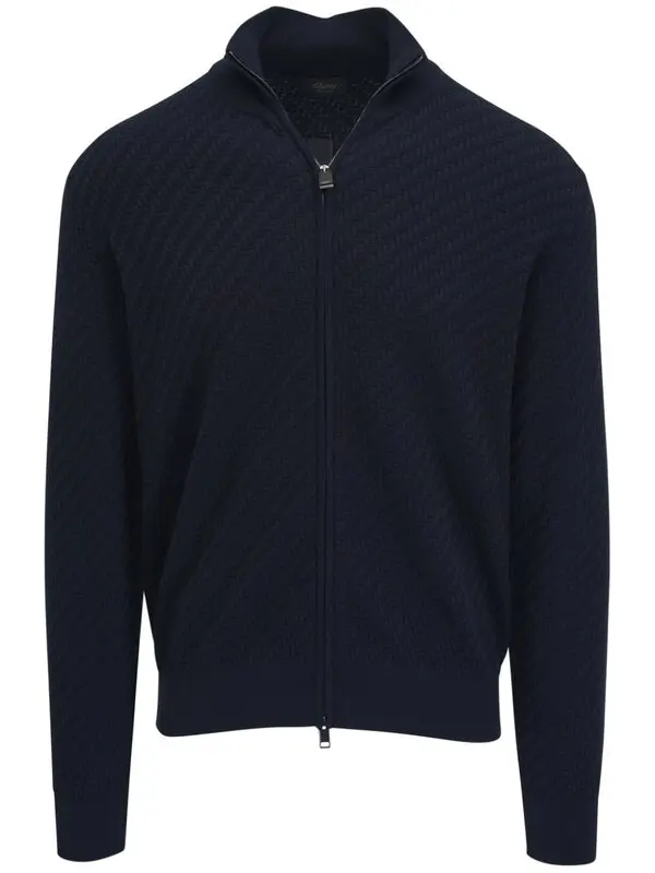 Brioni Zipped Cardigan