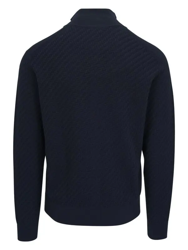 Brioni Zipped Cardigan