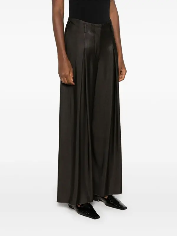Giorgio Armani Pleated Wide Trousers
