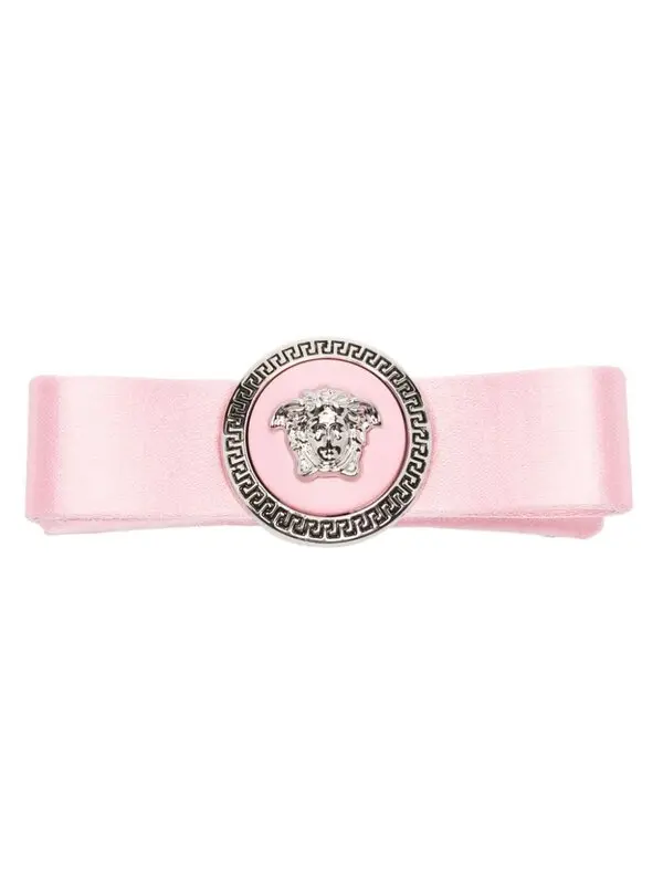 Versace Ribbon Hair Clip - Pink