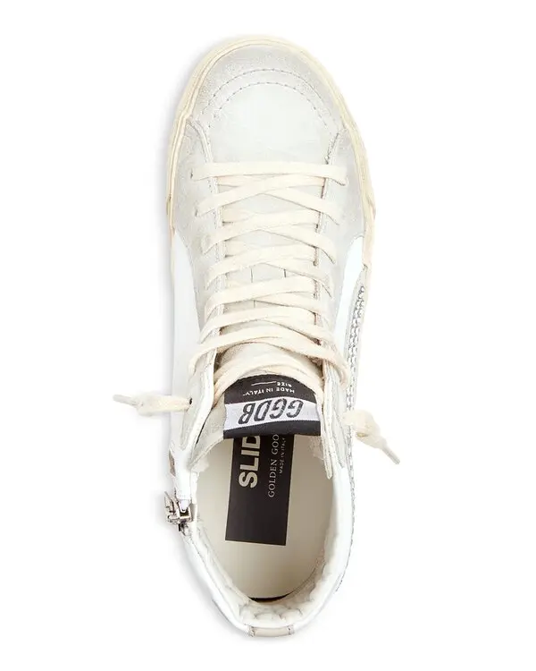 GOLDEN GOOSE Slide Embellished High-top Sneakers
