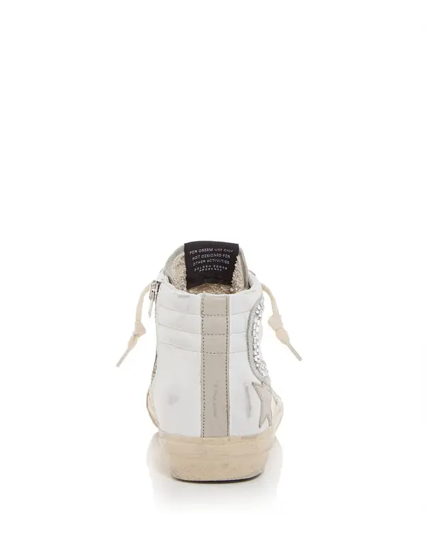 GOLDEN GOOSE Slide Embellished High-top Sneakers