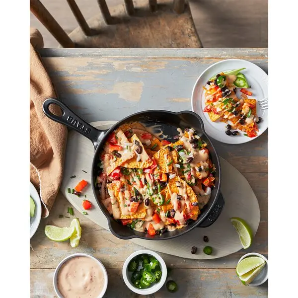 STAUB Cast Iron 8.5 Traditional Deep Skillet - Black