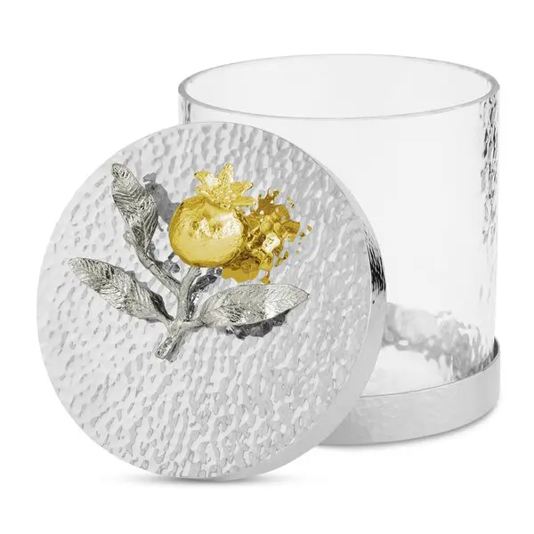 Michael Aram Pomegranate And Gold Extra-small Canister