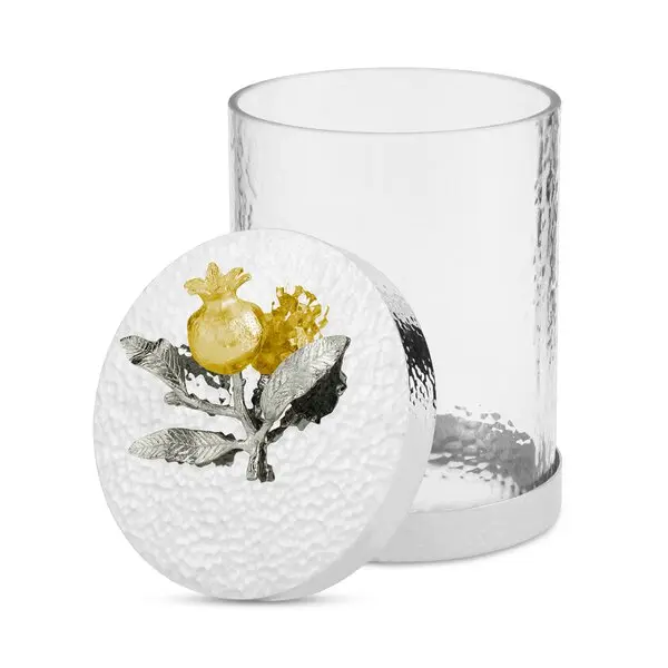 Michael Aram Pomegranate And Gold Small Canister