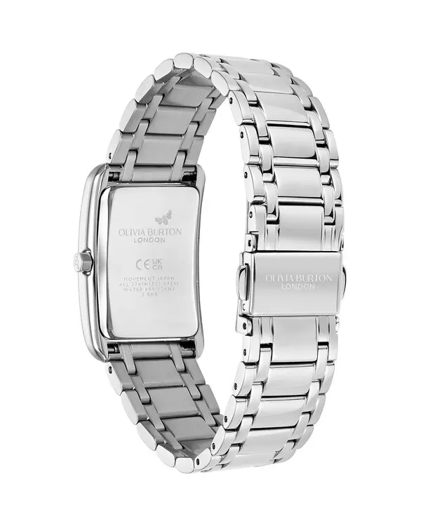 OLIVIA BURTON Grove Watch, 21mm X 30mm - Gray/silver
