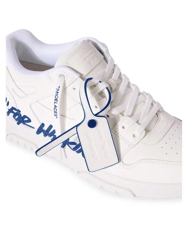 Off-White Out Of Office For Walking Sneakers - White/blue
