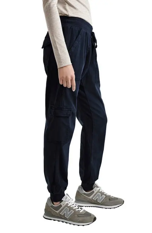 Splendid Jaclyn Drawstring Waist Joggers - Navy