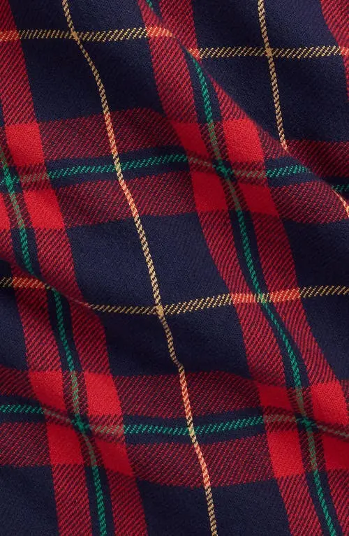 Ralph Lauren Plaid Flannel Elbow Patch Button-up Overshirt