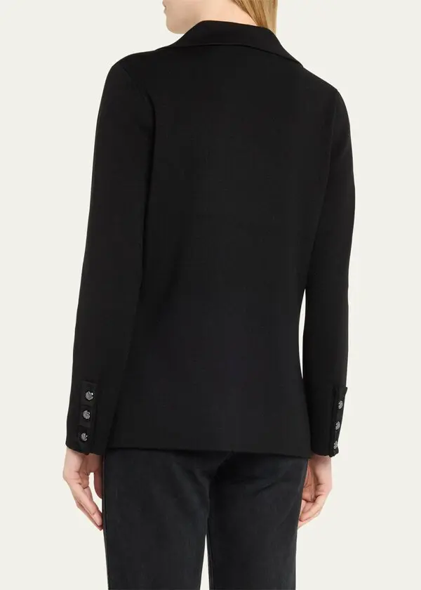 Kobi Halperin Clove Two-button Cardigan Sweater - Black