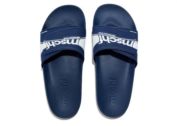 MSCHF Slidesin - Navy Blue/white