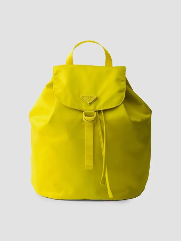 Prada Re-nylon Backpack - Yellow