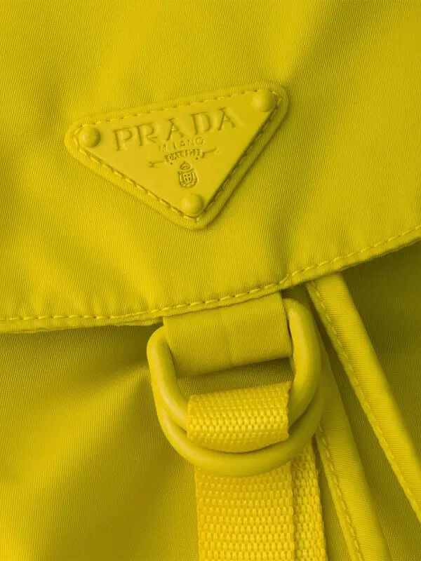 Prada Re-nylon Backpack - Yellow