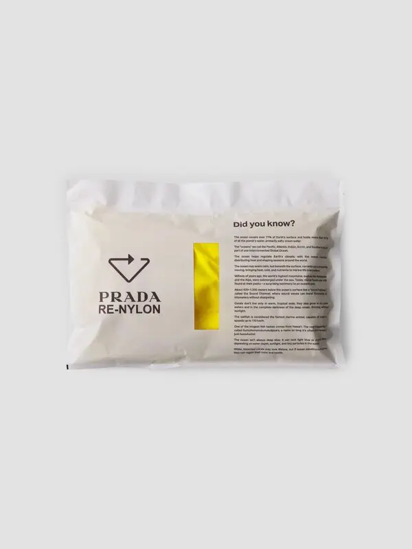 Prada Re-nylon Backpack - Yellow