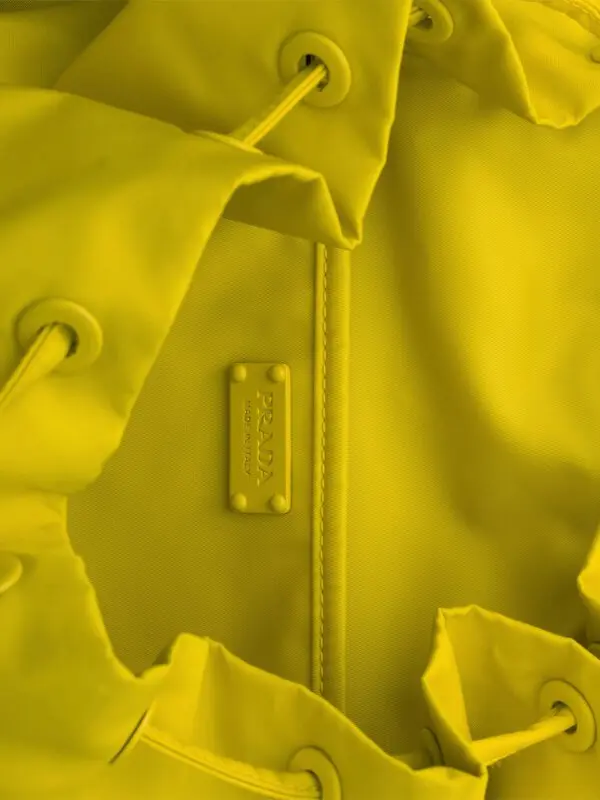 Prada Re-nylon Backpack - Yellow