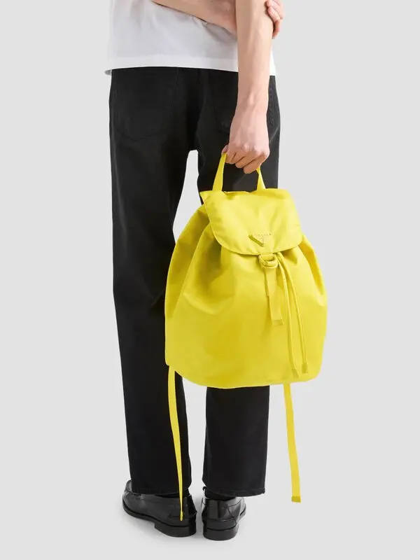 Prada Re-nylon Backpack - Yellow