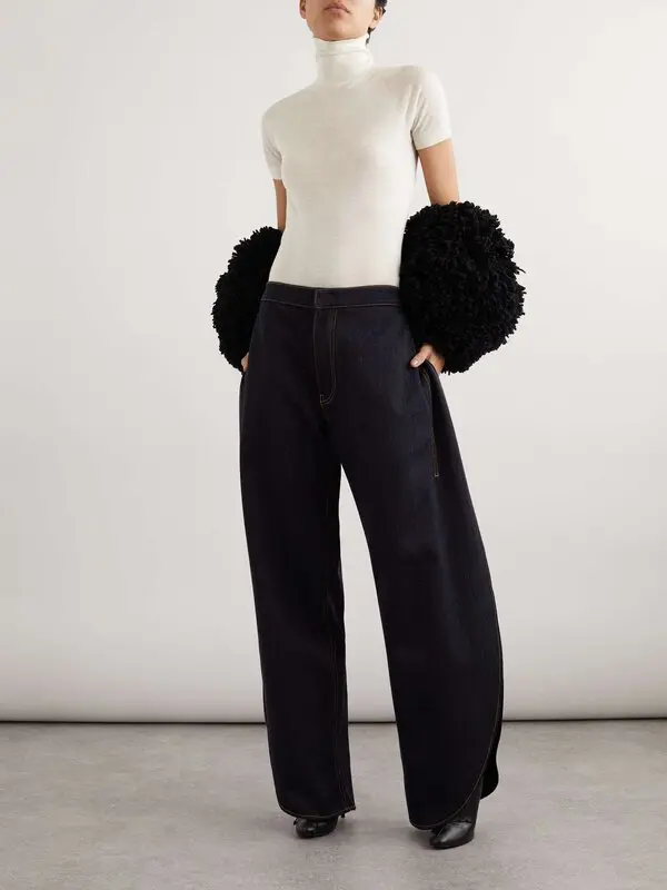 Alaïa Wool-jersey Turtleneck Bodysuit
