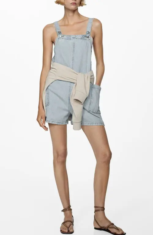 Mango Denim Shortalls