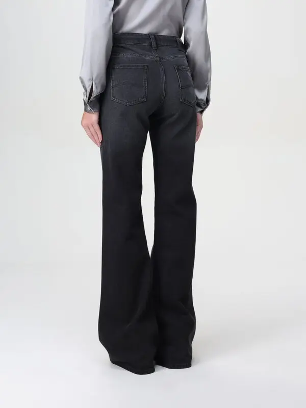 Emporio Armani Wide Leg Jeans - Black