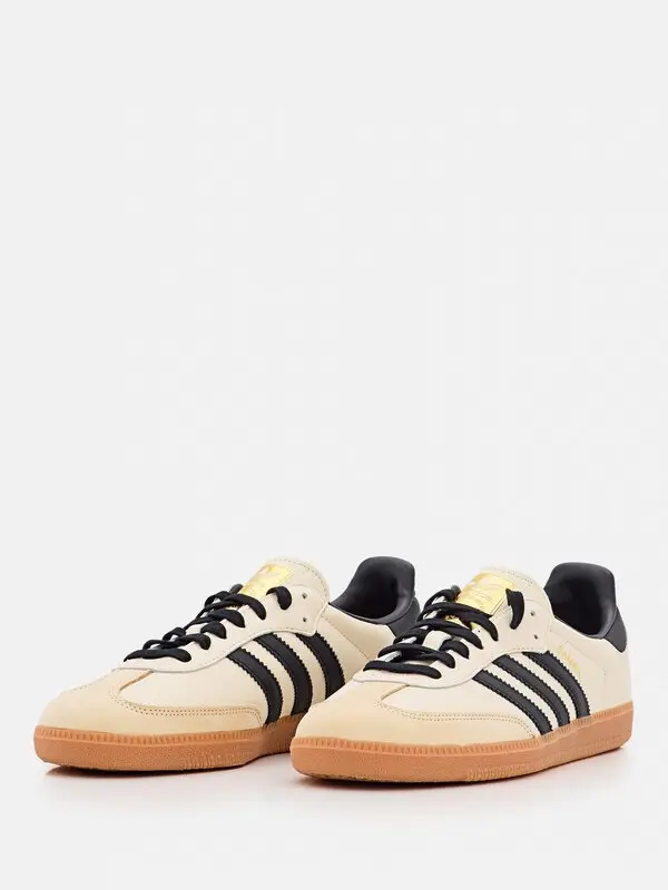 ADIDAS ORIGINALS Samba Sneakers - Beige