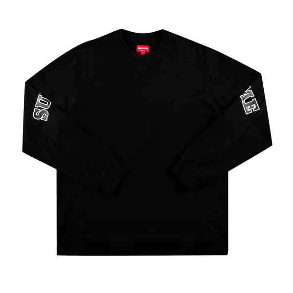 Supreme Long-sleeve Top With Cutout Sleeves
