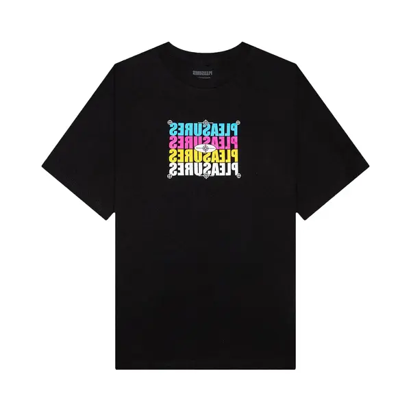 PLEASURES Cmyk T-shirt - Black