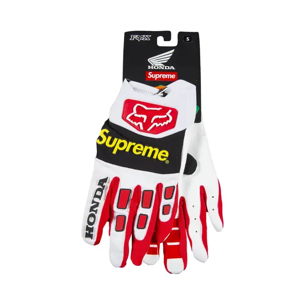 Supreme X Honda Fox Racing Gloves - Red