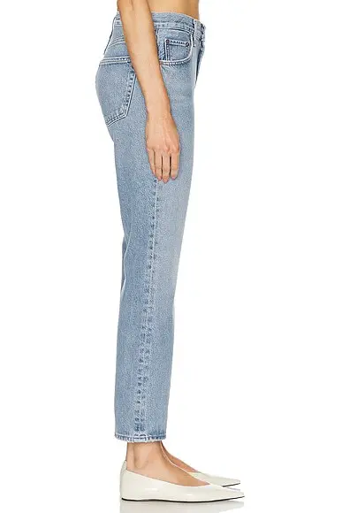 AGOLDE Valen Mid-rise Straight Jeans