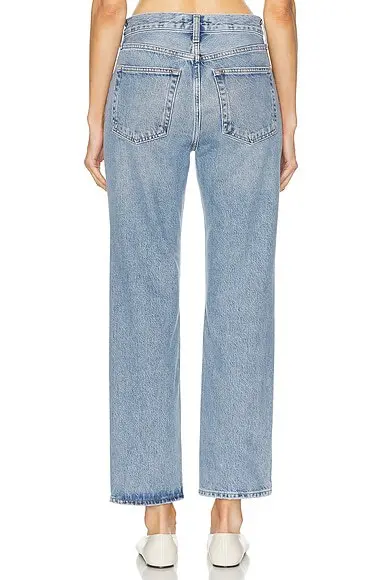 AGOLDE Valen Mid-rise Straight Jeans