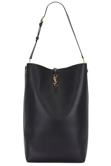 Saint Laurent Le 37 Oversized Bucket Bag - Nero