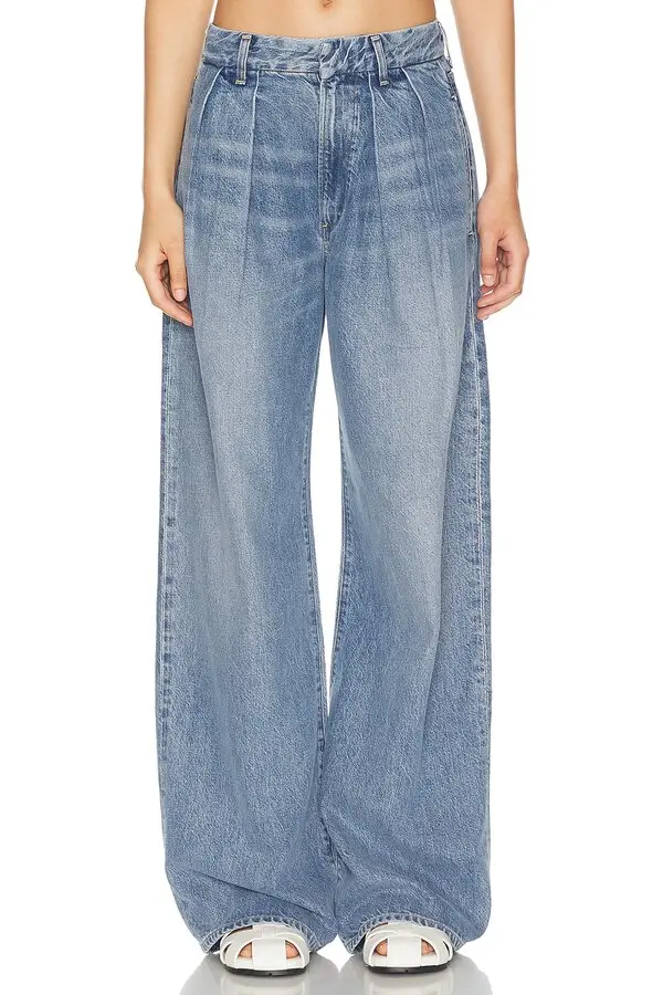 Citizens Of Humanity Petra Pleated Wide Leg Jeans - Nensi