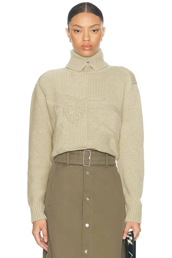 Burberry Cashmere Turtleneck Sweater