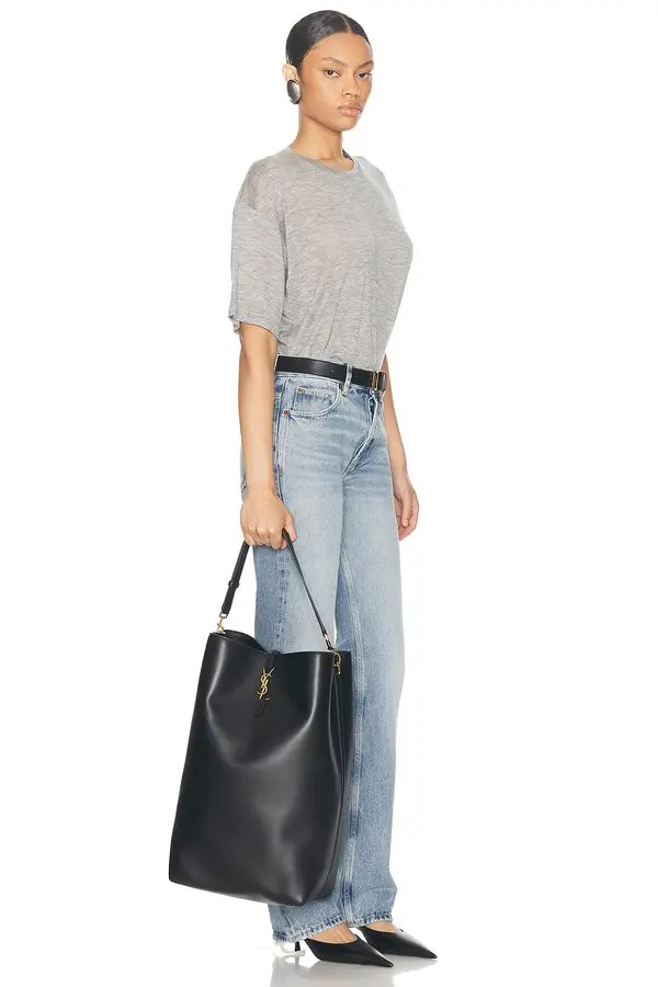 Saint Laurent Le 37 Oversized Bucket Bag