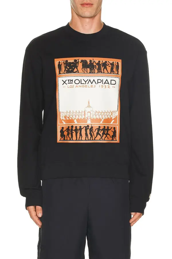 John Elliott X Olympics Los Angeles Crewneck Sweatshirt