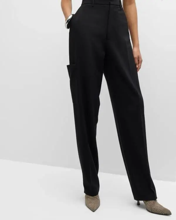 Lapointe Mid-rise Tech Twill Tapered Pants