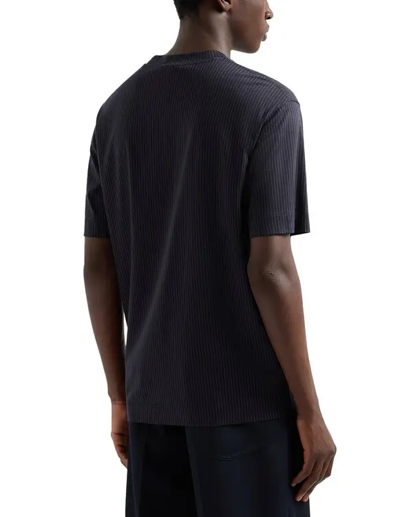 Emporio Armani Pinstriped Tee