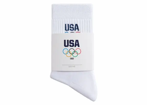 Kith Team Usa 3-pack Mid Crew Socks - Multi