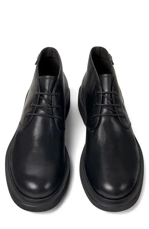 Camper Norman Derby Boots - Black