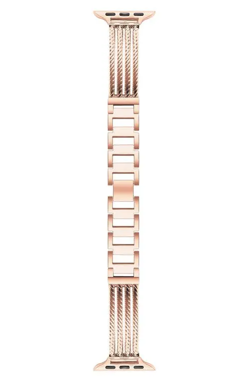POSH TECH 38mm Apple Watch Bracelet Watchband - Rose Gold