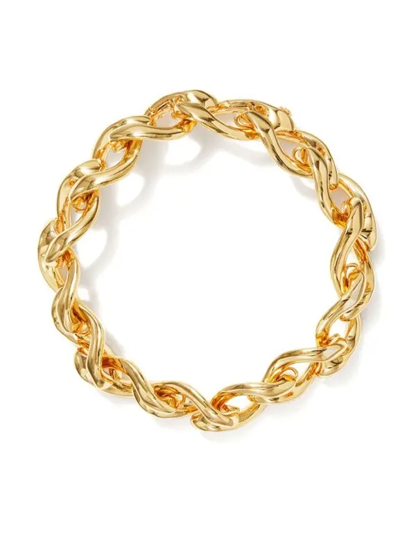 Tory Burch Wishbone Chain Bracelet - Gold