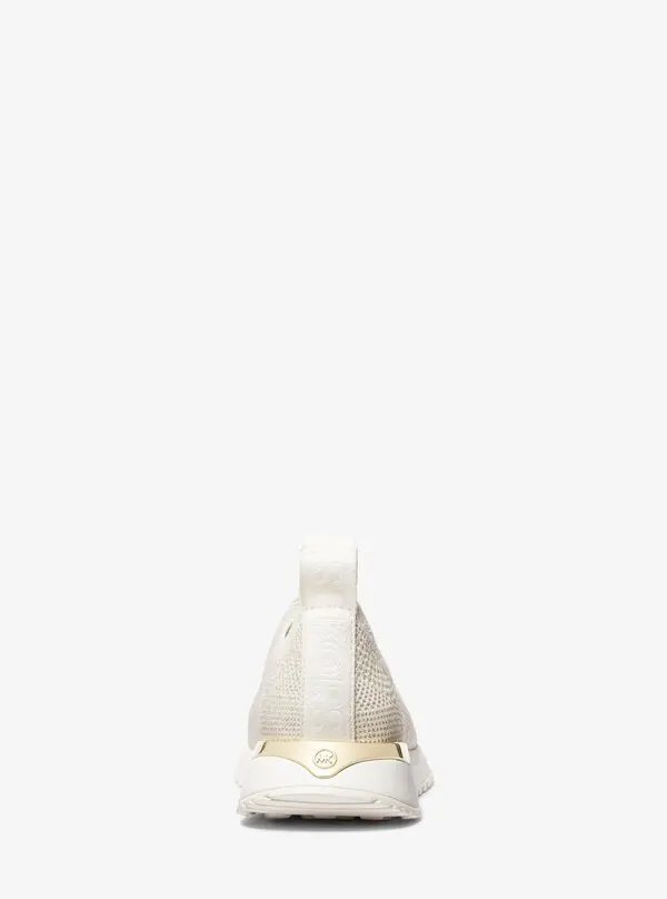 Michael Kors Bodie Knit Slip-on Sneaker - Cream