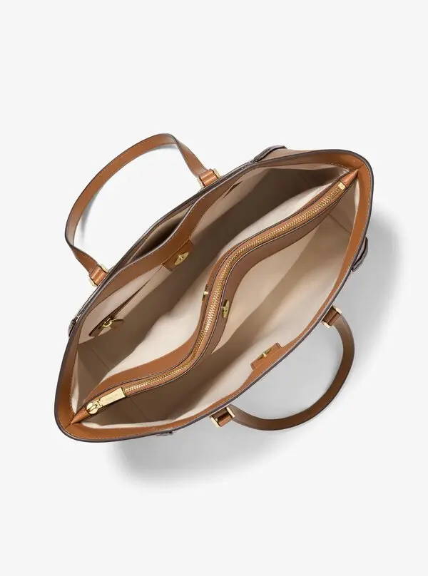 Michael Kors Signature Logo Tote Bag