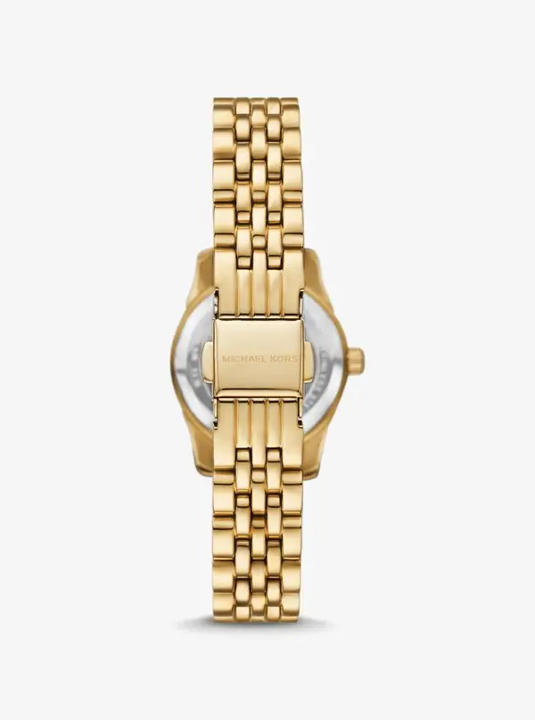 Michael Kors Petite Lexington Pavé -tone Watch In By