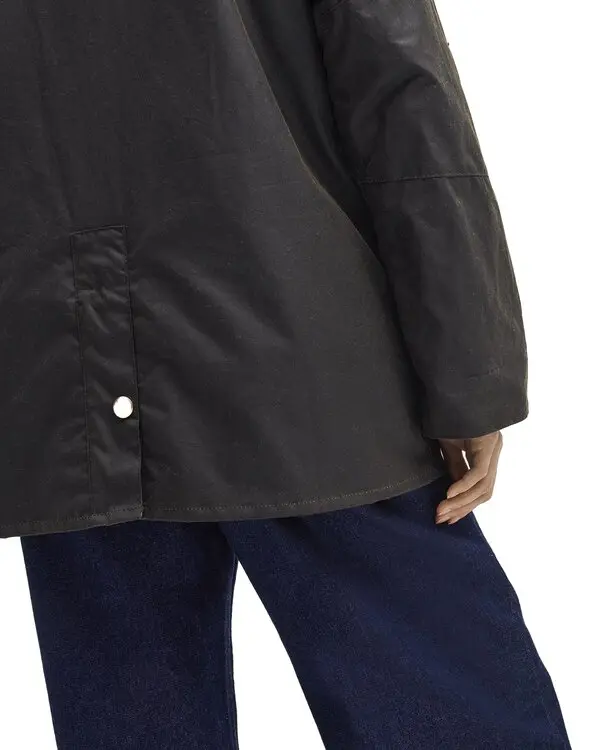 Barbour Allerston Waxed Coat - Olive/ancient